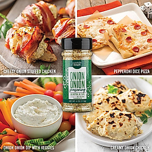 Tastefully Simple Onion Onion Seasoning, 4 Ounce