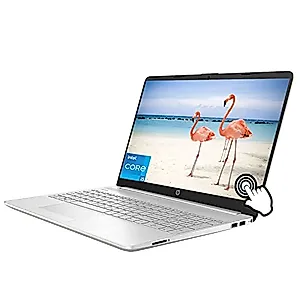 HP 2022 Newest 15.6" HD Touchscreen Laptop, 11th Gen Intel Core i5-1135G7 Up to 4.2 Ghz, Intel Iris Xe Graphics, HDMI, Webcam, Win11 +CUE Accessories (16GB RAM | 1TB SSD)
