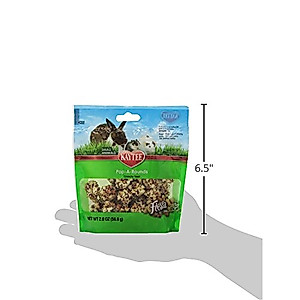 Kaytee Pop-A-Rounds Treat For Small Animals, 2 Oz.