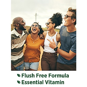 Nature's Truth Flush Free Niacin | 500mg | 100 Capsules | Non-GMO & Gluten Free Supplement