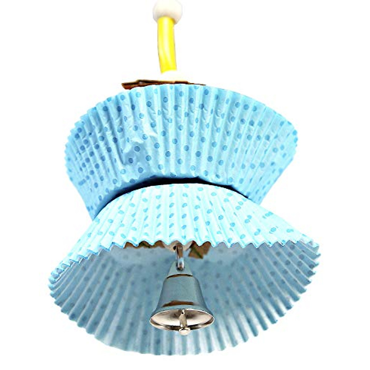 Bonka Bird Toys 1080 Cane Cake Foraging Parrot cage Toys Cages Shredder Cockatiel Quality Product Hand Made in The USA