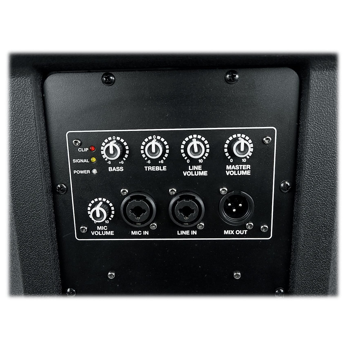 Rockville DX15 15" Class D 2000w PRO Powered Active DJ PA Speaker 500w RMS! Loud,Black