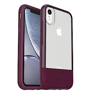 OtterBox Statement Series Case for iPhone XR - Lucent Magenta (Clear/Boysenberry/Orchid)