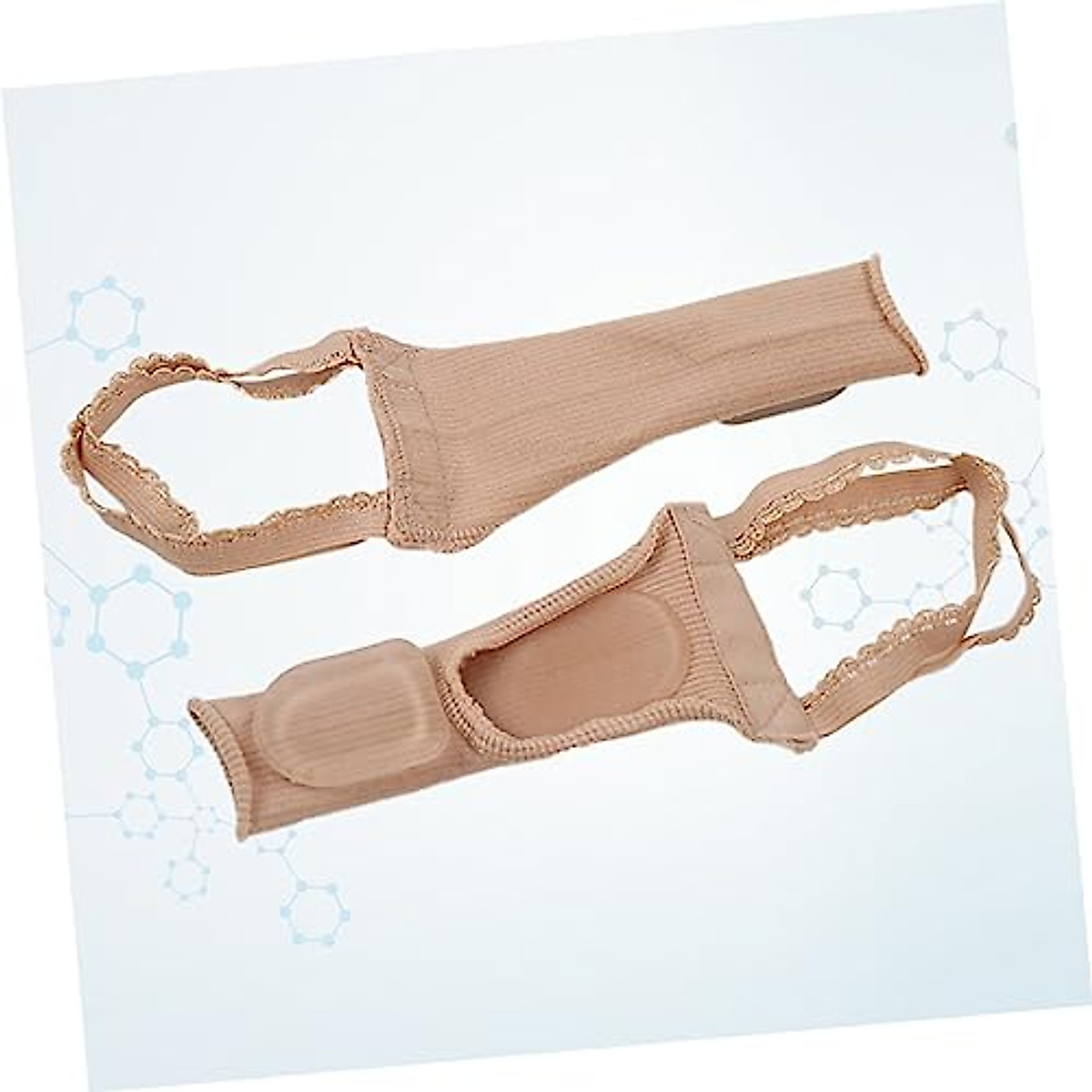 Bunion Night Splint 1pair Spreader Bunion Support Socks Bunion Splint Pads Valgus Thumb Valgus Hallux Reinforced Thumb Valgus Hallux Orthotics Beige Belt Eversion