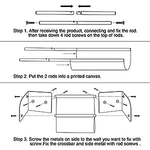 Mefirt Floating Shelves, Wall Mounted Storage Shelves, Set of 2 28.6 inch Wall Floating Shelf Organizer for Bedroom, LivingRoom, Office, Entryway, Toilet, Laundry Room Storage & Decoration