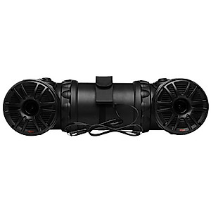 BOSS Audio Systems ATV85B ATV UTV Weatherproof Sound System - 8 Inch Speakers, 1.5 Inch Tweeters, Full Range Audio, Built-in Amplifier, Bluetooth Remote, Hook Up To Stereo