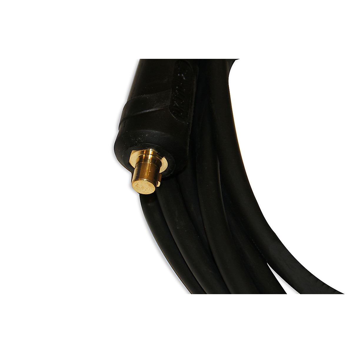 LOTOS GC01 19' Ground Cable 10-25 Ground Clamp for Plasma Cutter LTP5000D LT5000D CT520D LTPDC2000D LTP6000 TIG Welder TIG140 and MIG Welder MIG140, Black, Normal Load