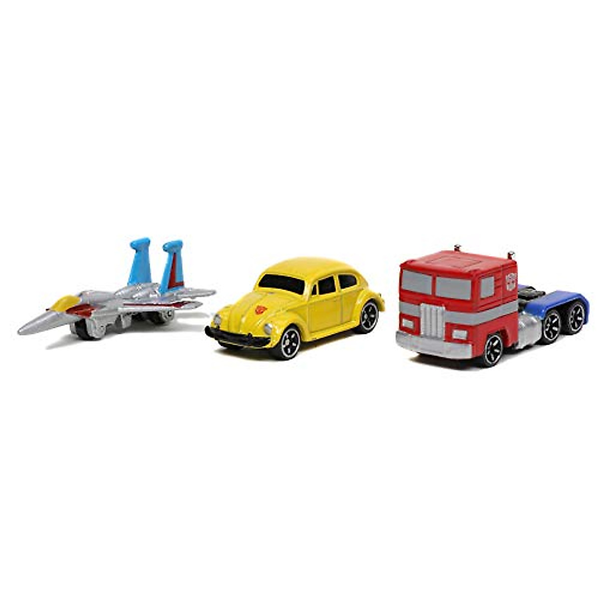 Transformers G1 1.65" Nano 3-Pack Die-cast Cars, Toys for Kids and Adults