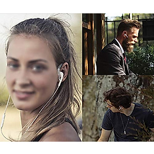 Rayker Earhook Ear Fins Replacement for Airpod, [Anti-Lost] Adjustable Soft Silicone Earbud Hook Earhook, Design for Airpod, Gel, 2 Pairs, Clear