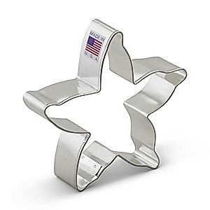 Starfish Cookie Cutter 3.75" Made in USA by Ann Clark