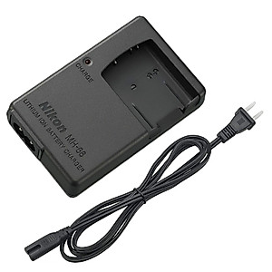 Nikon MH-66 Charger for EN-EL19 Coolpix S100 S3100 S3200 S3300 S3600 S3700 S4100 S4200 S4300 S5200 S5300 S6400 S6500 S6800 S6900 S7000 Digital Camera