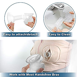 Nenesupply Backflow Protector Connector Compatible with Spectra S2 Spectra S1 Breastpumps Replace Spectra Pump Parts Replace Spectra Backflow Protector Work with Spectra Flange