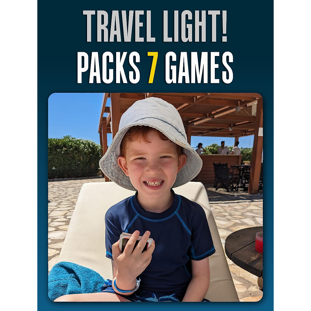 Smart Cards Countries, 7-Games-in-1 (Trumps, Pairs, Guess Who, Happy Families, Rummy, and More)