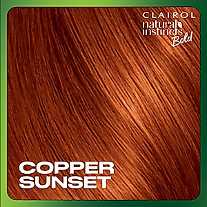 Natural Instincts Bold Permanent Hair Dye, C64 Copper Sunset Hair Color, Pack of 1