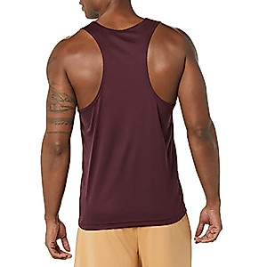 Amazon Essentials Men's Tech Stretch Tank Baselayer, Burgundy, XX-Large
