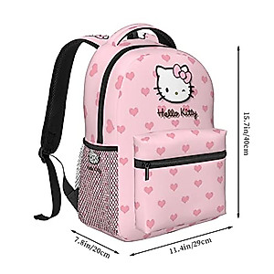 Cartoon Cat Backpack Casual Travel Bookbag Fashion Laptop Backpack