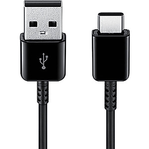 SAMSUNG EP-DG930MBEGWW Original USB Type-C Data Cable, Pack of 2, Black
