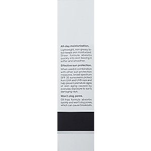 Neutrogena Oil-Free Daily Long Lasting Facial Moisturizer & Neck Cream with SPF 35 Sunscreen & Glycerin, Non-Greasy, Oil-Free & Non-Comedogenic Face Moisturizer, 2.5 fl. oz