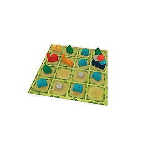AEG Tiny Towns - Award-Winning Board Game, Base Set, 1-6 Players, 45-60 min Play Time, Strategy Board Game for Ages 14 and Up, Cleverly Plan & Construct a Thriving Town, Alderac Entertainment Group