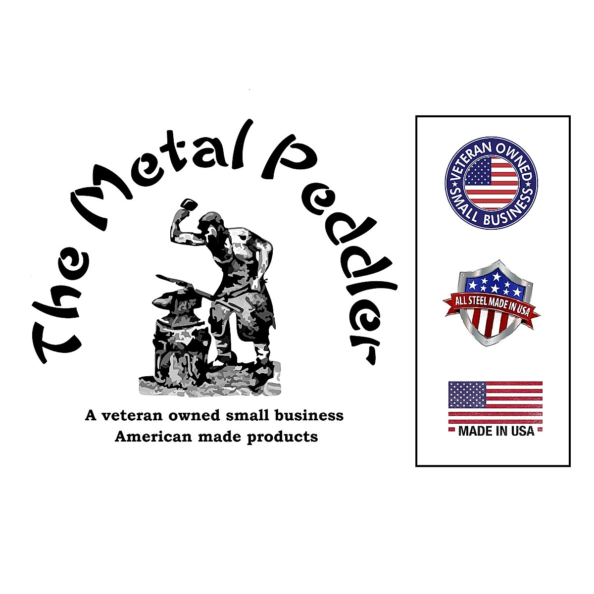 The Metal Peddler Boxer (Natural Ears) Key Holder Hanger - Small 6 inch Wide with 5 Hooks - Made in USA