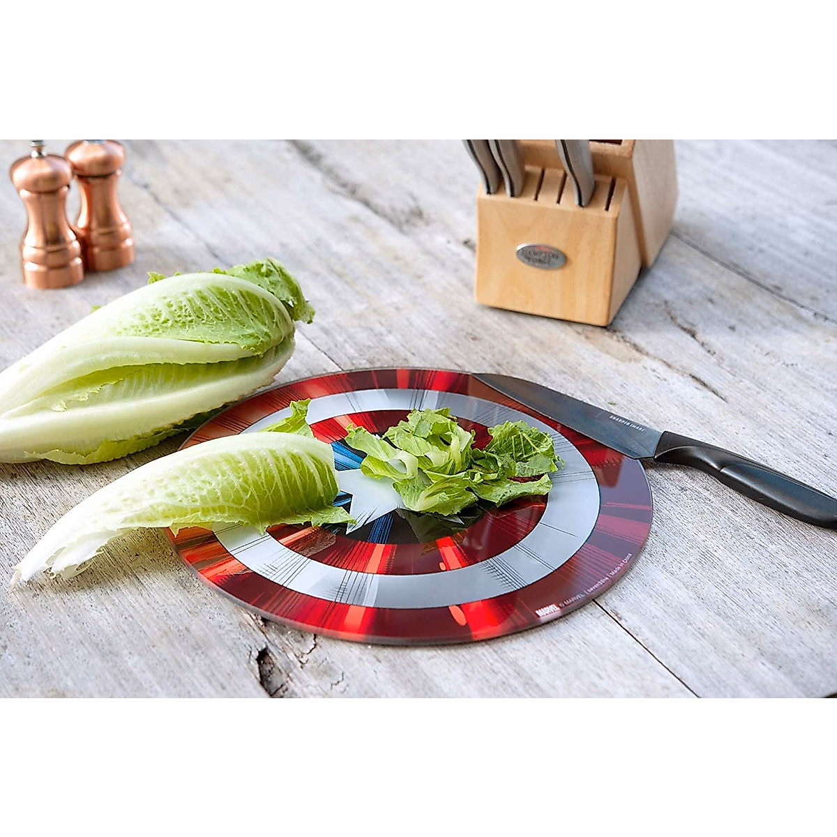 CLASSIC IMPORT Avengers Captain America Shield Cutting Board