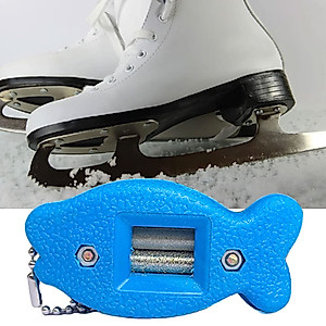 LNJBABAO Ice Skates Blade Sharpener Hockey Skate Sharpener Portable Width Adjustable Ice Skates Sharpener for Ice Hockey Skates and Figure Skating Blades