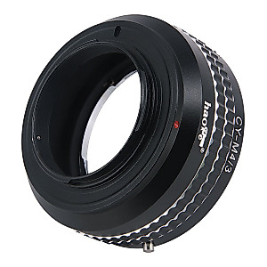 Haoge Manual Lens Mount Adapter for Contax/Yashica C/Y CY Mount Lens to Olympus and Panasonic Micro Four Thirds MFT M4/3 M43 Mount Camera