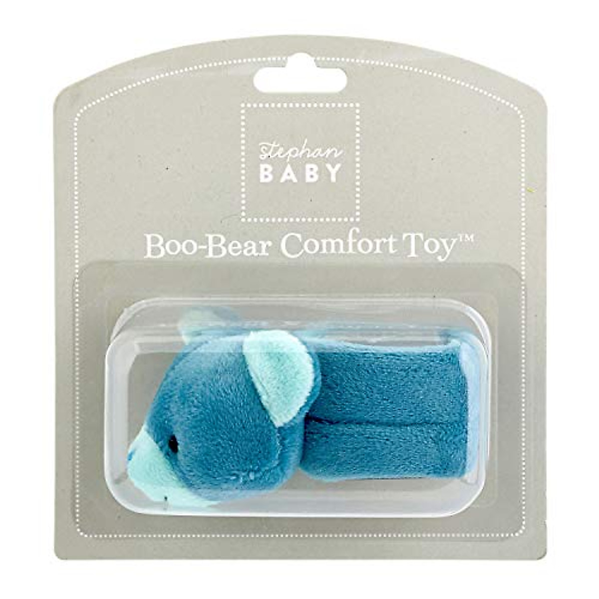 Stephan Baby Boo Bear Comfort Toy and Boo Cube Set, Blue Bear