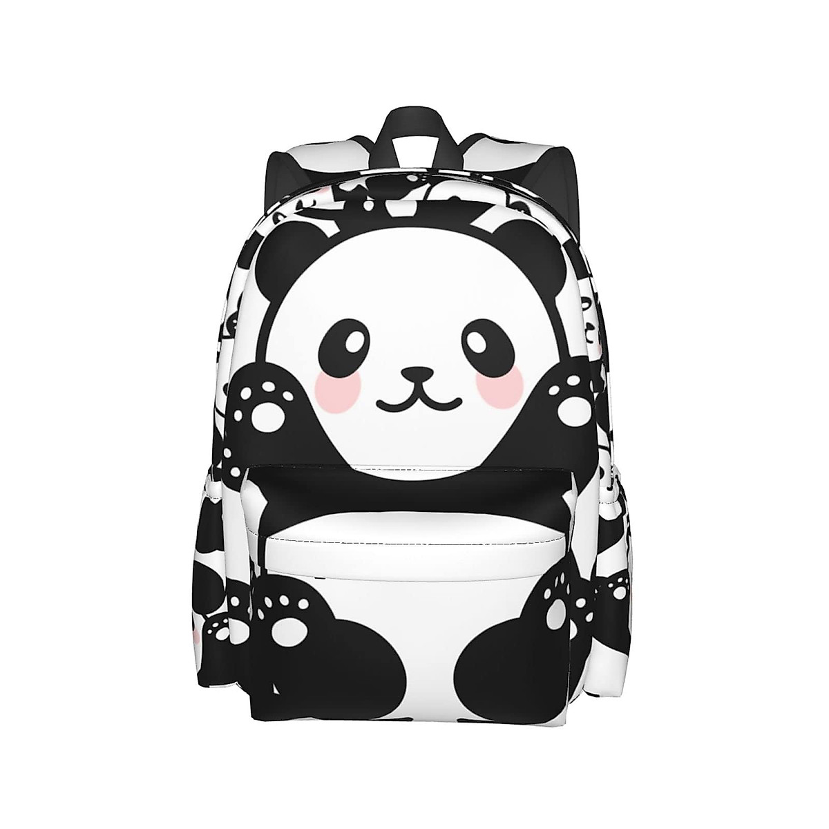 Cute Panda Backpack Large Laptop Backpack Lightweight Backpack Casual Daypack for Boys Girls