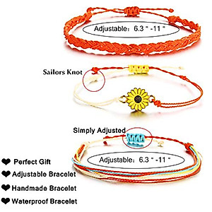 choice of all String Bracelet for Women Summer Wave Bracelet Set for Teen Girls Boho Summer Bracelet Mens Beach Bracelet Sets