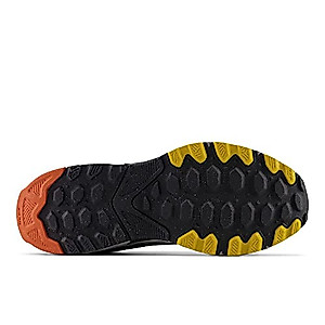 New Balance Men's Fresh Foam 510 V6 Trail Running Shoe, Black/Shadow Grey/Cayenne, 11