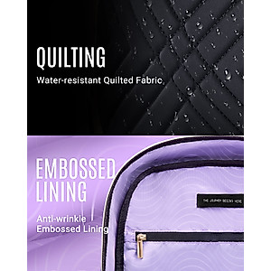 LIGHT FLIGHT Laptop Backpack for Women, Work Backpack Fits 15.6 Inch Computer Bookbags Back Pack with Charging Port Hole for Travel Work Business School College, Black