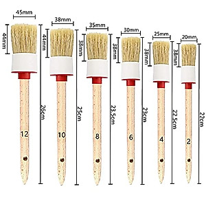 Nurkul 11 Pieces Auto Detailing Brush Set for Cleaning Interior, Exterior, Leather, Including 6 pcs Car Detailing Brushes, 3 pcs Wire Brush and 2 pcs Automotive Air Conditioner Brush