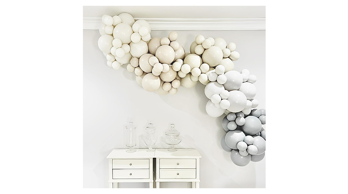 Voircoloria 66 Pack Gray Balloons for Every Celebration