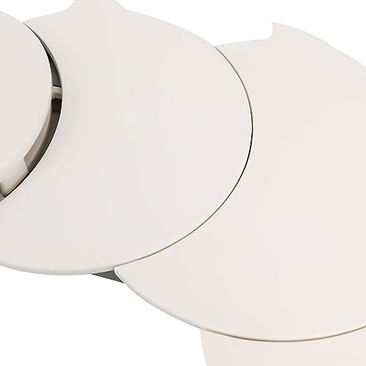 6.56ft 360° Manual Swivel Adjustable Dining Table Rotating Food Turntable 42 Trays Rotary Table for Dining Room Party Decoration,Free Adjustment,Smooth Slide Rail,Interlock Design