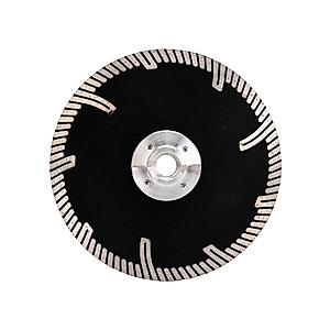 Casaverde 6" Granite Blade，Turbo Diamond Blade with Removable 5/8-11 Thread Cuts for Granite,Marble,Engineered Stone and Ceramic Tiles