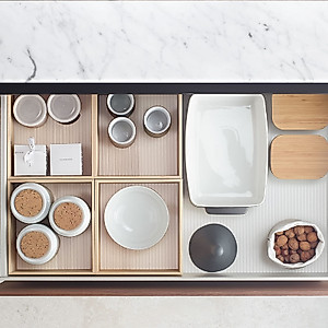 Hoople 12inch*20ft Shelf Liner Protects cabinets, Shelves, and Storage Areas. Non-Slip, Durable, and Oil-Proof. Upgrade Your Organization with Ease.