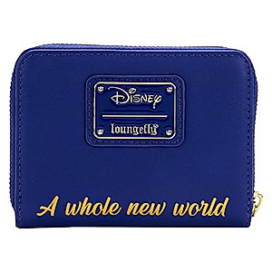 Loungefly Disney Aladdin 30th Anniversary Zip Around Wallet Aladdin One Size