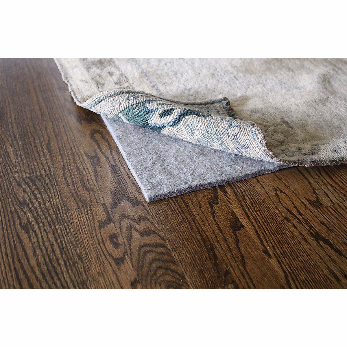 RUGPADUSA - Basics - 11'x13' - 1/3" Thick - 100% Felt - Premium Comfort Rug Pad - Made in The USA