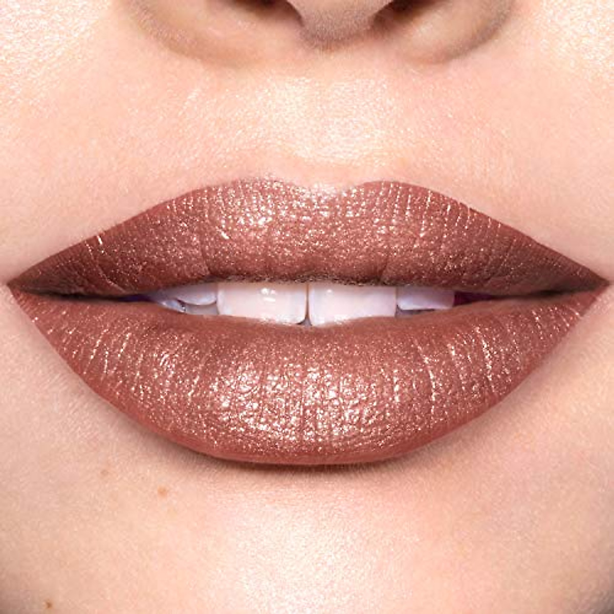 Revlon Super Lustrous Lipstick, High Impact Lipcolor with Moisturizing Creamy Formula, Infused with Vitamin E and Avocado Oil in Nude / Brown Pearl, Pink Pearl (030)