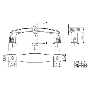 Richelieu Hardware BP810128BORB Charlemagne Collection 5 1/16-inch (128 mm) Center-to-Center Brushed Oil-Rubbed Bronze Transitional Cabinet and Drawer Pull Handle for Kitchen, Bathroom, and Furniture