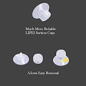 LIFEI [Upgraded] Portable Blackout Shades, Travel Blackout Curtains, Temporary Blackout Blinds, Clever Window Blackout Solution for Baby, Travelers, Night-Shift Workers, Renters