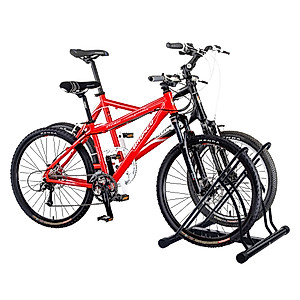 RAD Cycle Mighty Rack Two Bike Floor Stand Bicycle Instant Versitile Pro Quality Bike Park