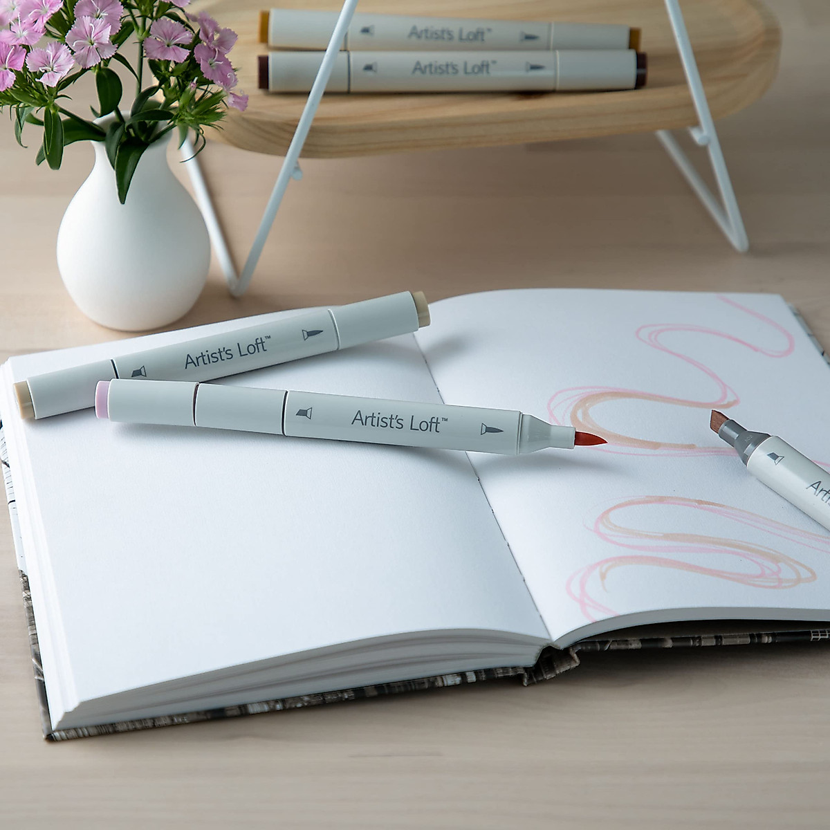 Artist's Loft Portrait Sketch Markers 6 Piece Set