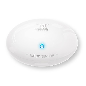 Fibaro FGBHFS-101 Flood, Water & Temperature Sensor Homekit enabled water leakage detector, white