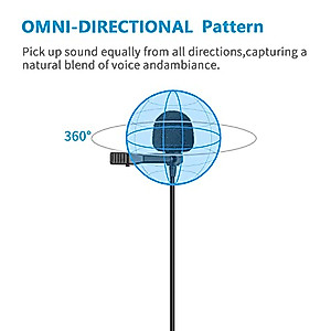 BOYA Lavalier Lightning Microphone for iOS iPhone 11 Vlog, 20 ft/6m by-M2 Lapel Universal Mic with Lightning Plug Adapter for iPhone 11 10 X 8 7 MAC YouTube Video Facebook Live
