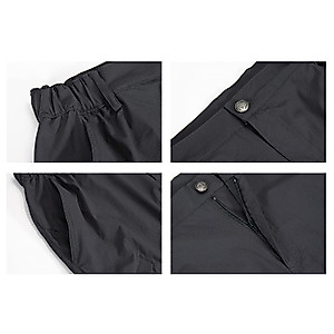 Kolongvangie Men's Lightweight Quick Dry Shorts Work Breathable Tactical Combat Training Water Sweat Resistant Cargo Short