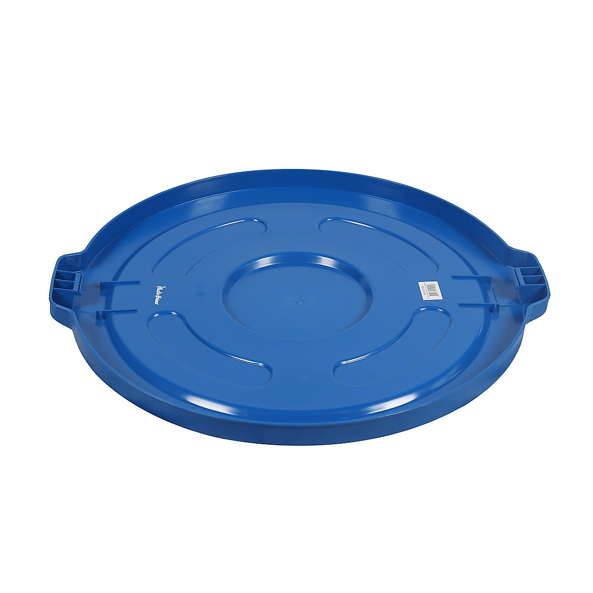 PLASTIC PRINCE Round Trash Can Lid Compatible with 55 Gallon Plastic Prince Container, Blue