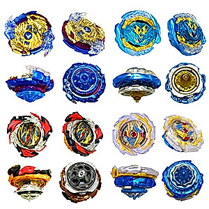 BeyBtatle Battling Top Burst Gyro Toy Set Combat Battling Game 10 Spinning Tops 1 St. Sword Ver Launcher + 2 bidirectional launchers with Portable Storage Box Gift for Kids Children Boys Ages 6+