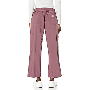 Carhartt womens Cross-Flex Boot Cut Cargo Pant, Amethyst, Small